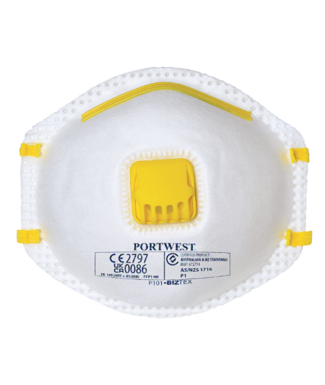 ARMOS - Semimasca cu supapa P101 FFP1 NR | Protectie respiratorie.